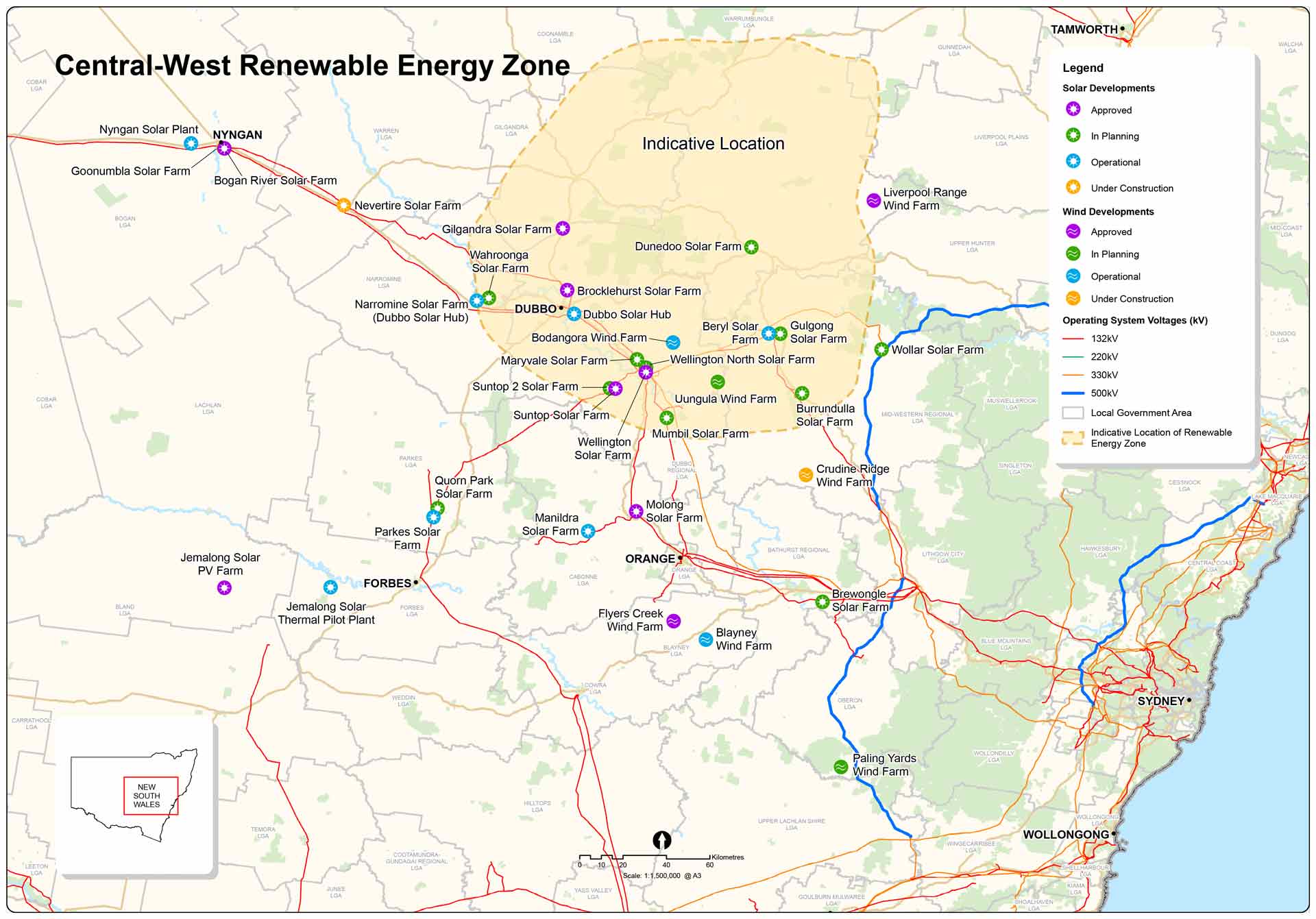 NSW renewable energy zone carrot attracts 27GW of solar, wind and ...