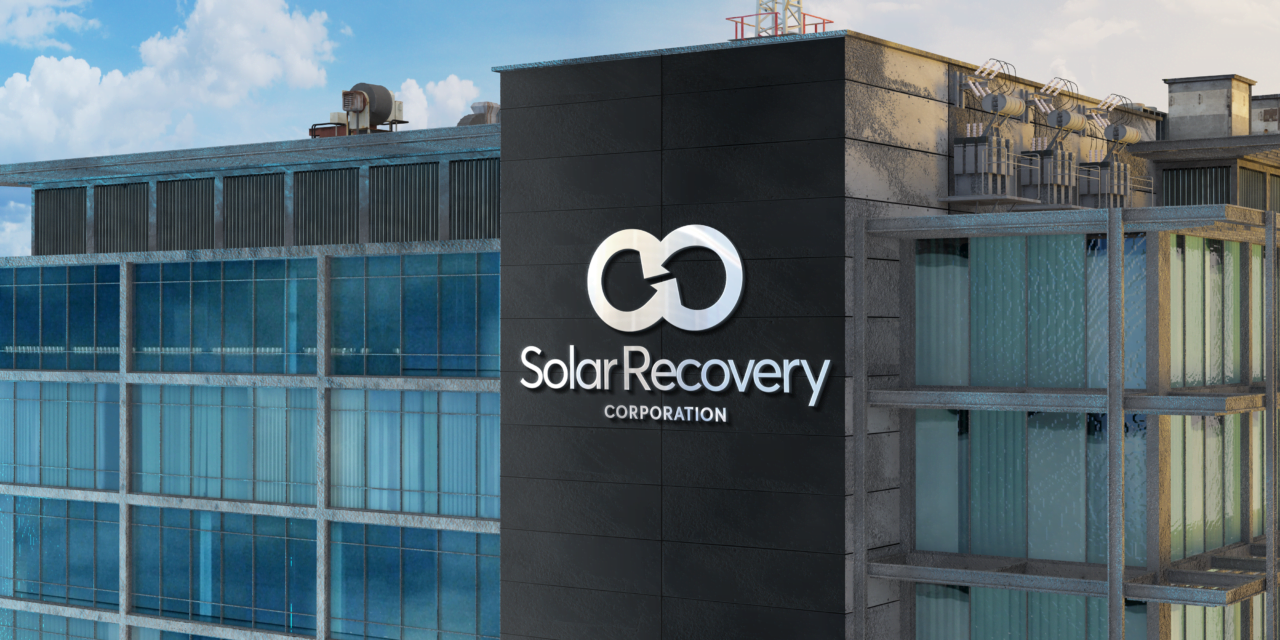 Solar Recovery Corporation commences collection of PV panels for ...