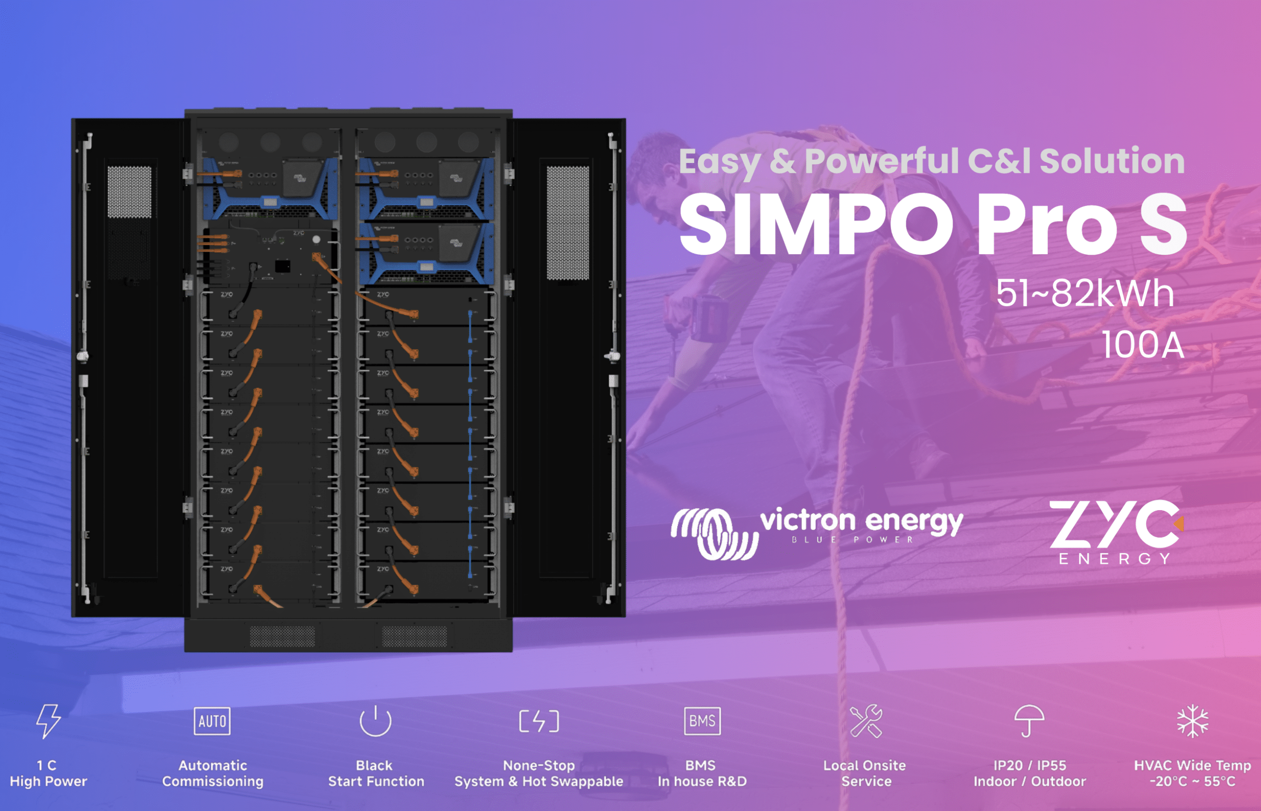 ZYC to unveil SIMPO Pro S and highlight Victron VRM integration at All ...