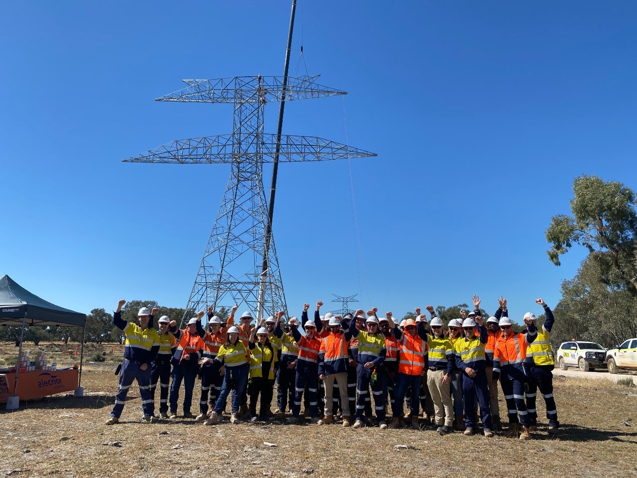 Transgrid: Final tower rises to power NSW, VIC and SA